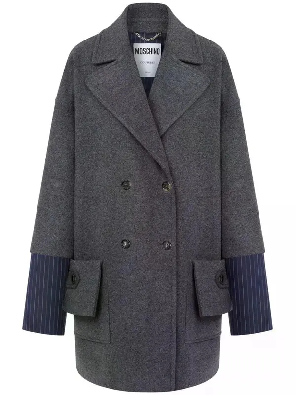 Moschino Double-breasted Coat