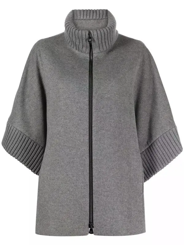 Cinzia Rocca Wide-sleeved Virgin Wool Jacket