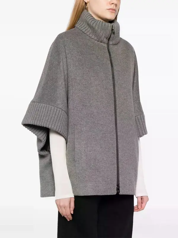 Cinzia Rocca Wide-sleeved Virgin Wool Jacket