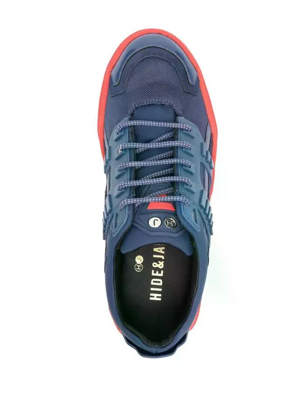 HIDE&JACK Mini Silverstone Panelled Sneakers - Blue