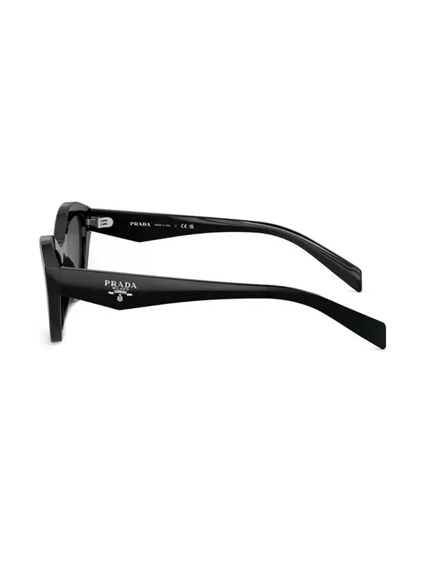 Prada Logo-print Sunglasses - Black