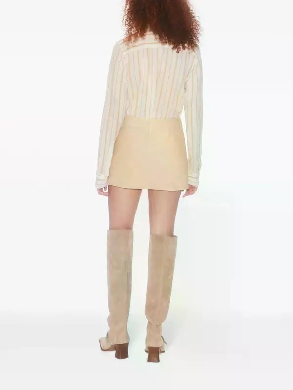 Filippa K A-line Cotton-blend Mini Skirt