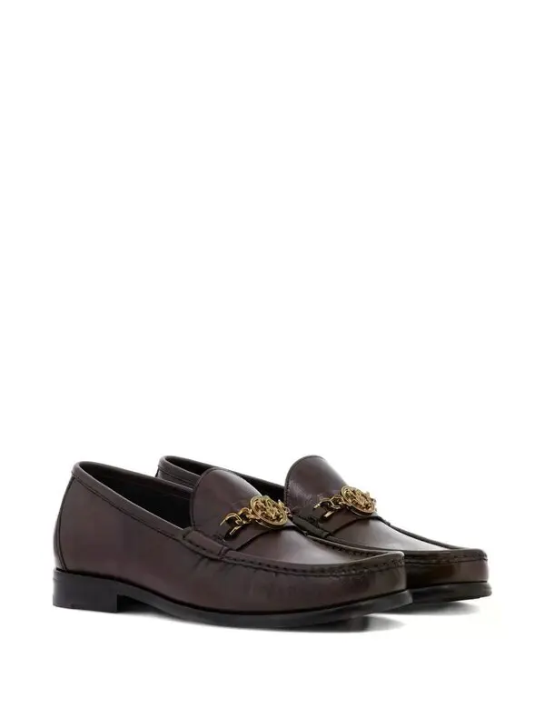 Roberto Cavalli Chain-detail Loafers