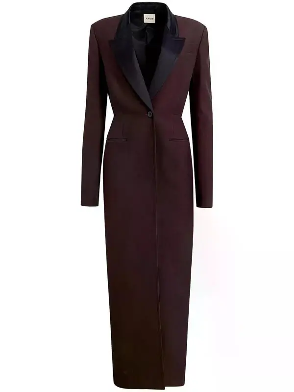 Khaite Bellow Single-breasted Coat