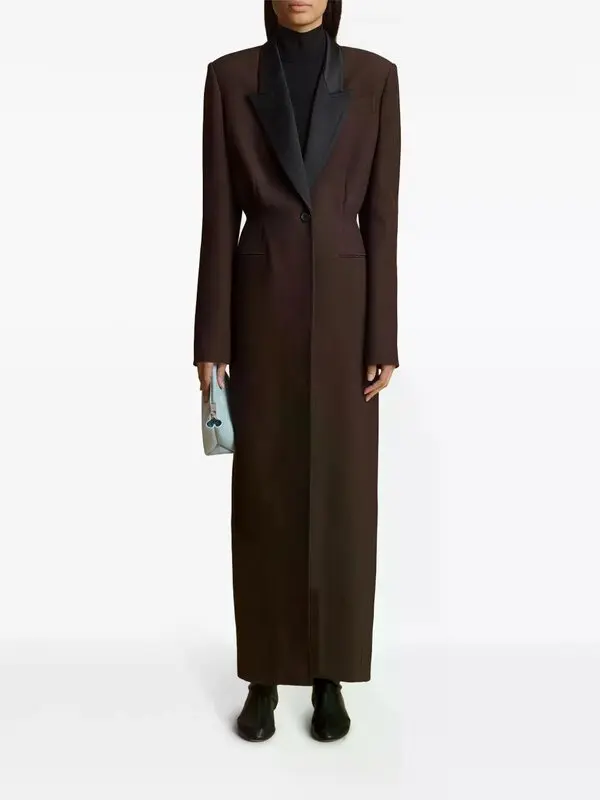 Khaite Bellow Single-breasted Coat