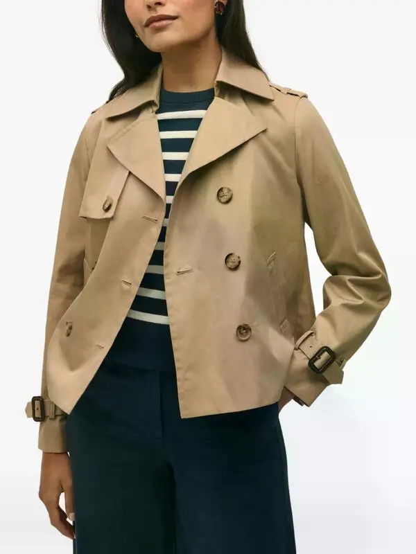 Brooks Brothers Double-breasted Trench Jacket