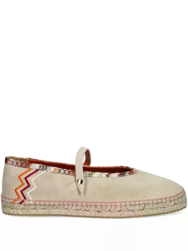 Missoni Leather Espadrilles