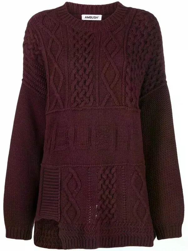 AMBUSH Cable-knit Jumper
