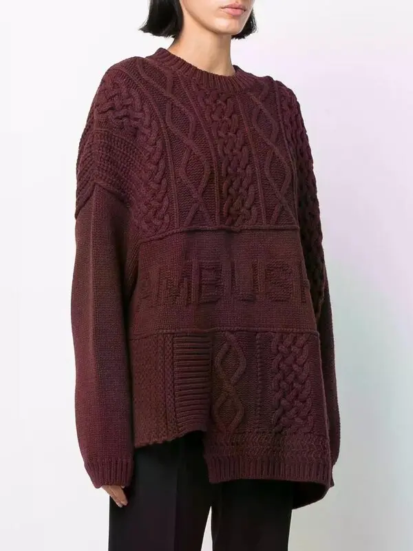 AMBUSH Cable-knit Jumper