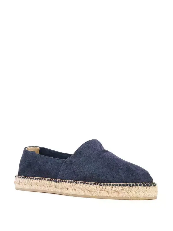 SCAROSSO Pablo Plain Espadrilles - Blue