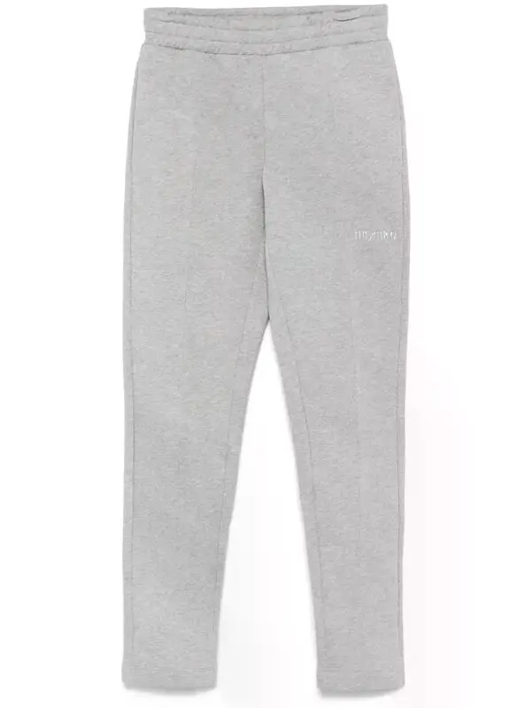 Attico Logo-appliqué Sweatpants - Grey