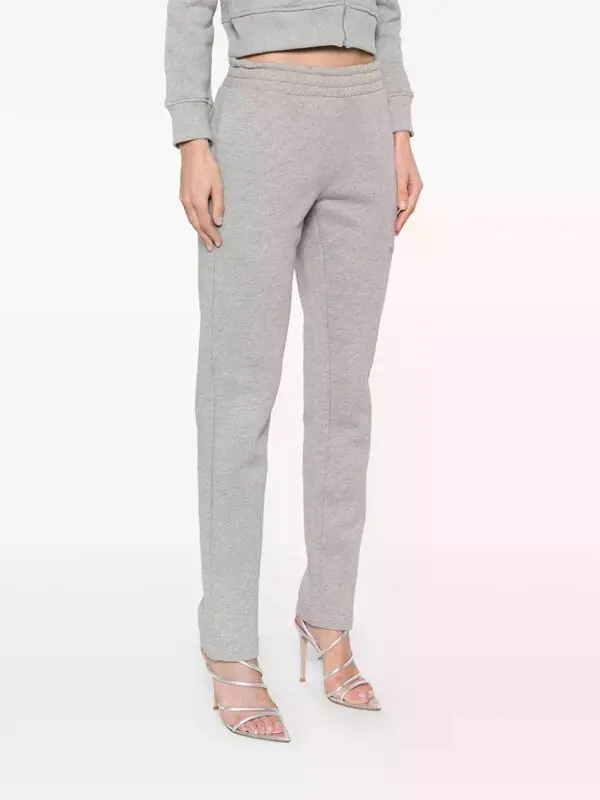 Attico Logo-appliqué Sweatpants - Grey