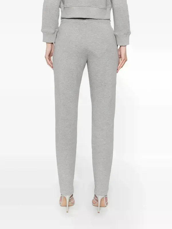 Attico Logo-appliqué Sweatpants - Grey