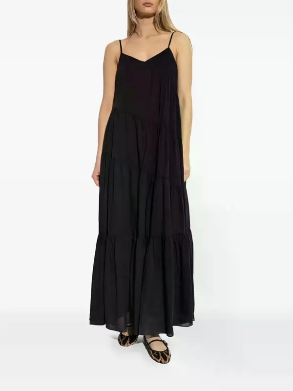 Michael Kors Cotton Tiered Dress