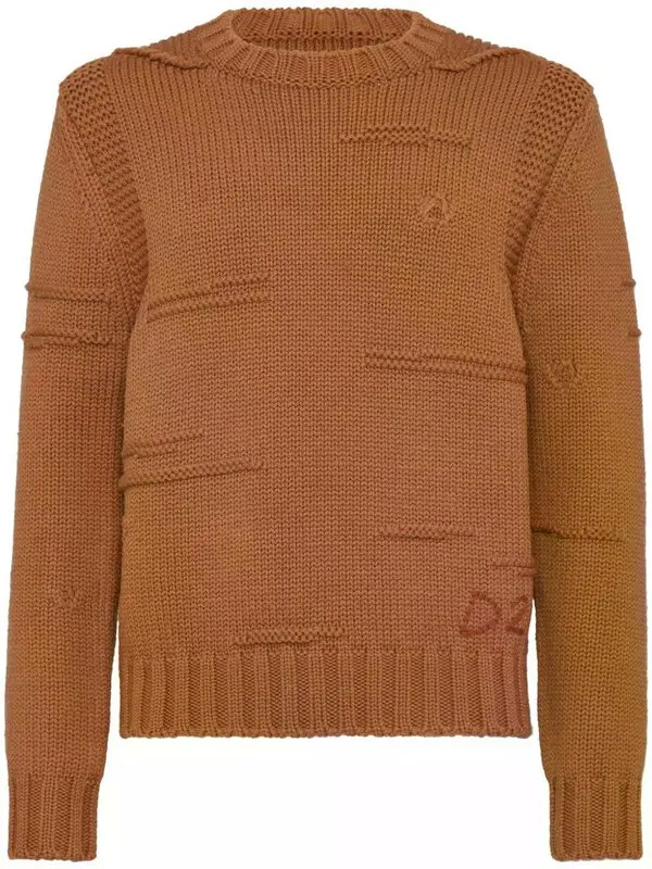 Dsquared2 Embroidered-logo Cotton Jumper
