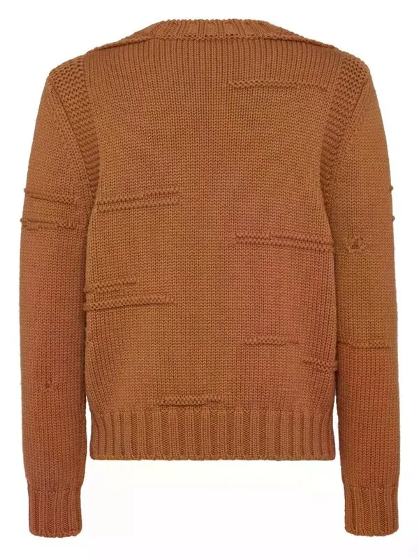 Dsquared2 Embroidered-logo Cotton Jumper