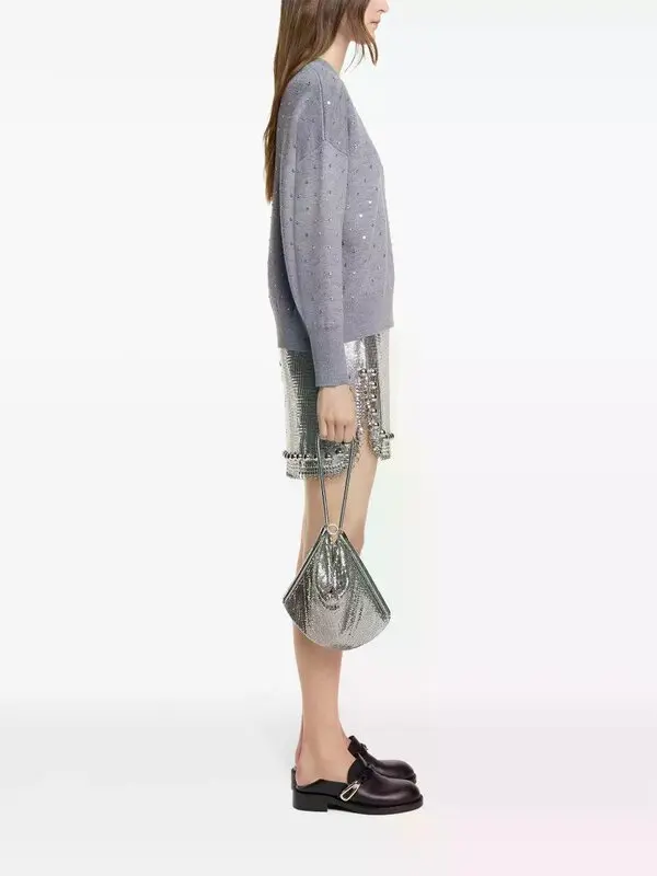 Rabanne Stud-embellished Mini Skirt