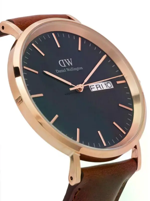 DANIEL WELLINGTON Classic Day Date Strap Watch - Blue