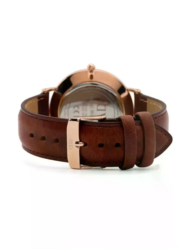 DANIEL WELLINGTON Classic Day Date Strap Watch - Blue