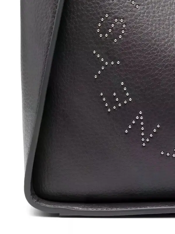 Stella McCartney Mini Logo-embellished Bag - Grey