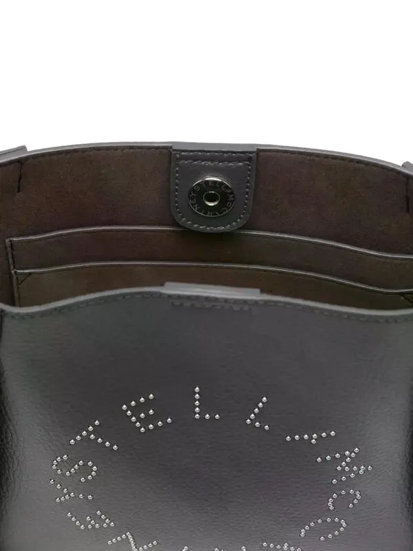 Stella McCartney Mini Logo-embellished Bag - Grey