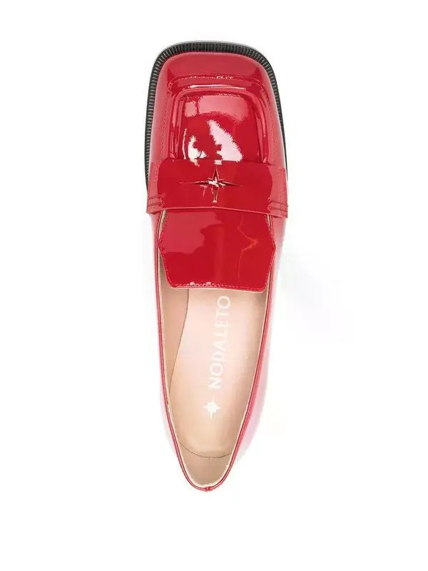 NODALETO Bulla Cara 45mm Loafers - Red