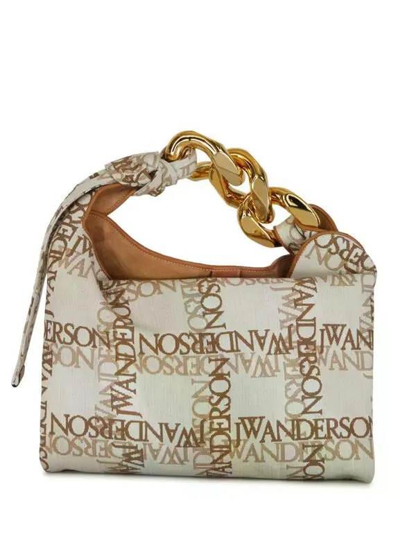 JW Anderson Small Chain Shoulder Bag - Neutrals