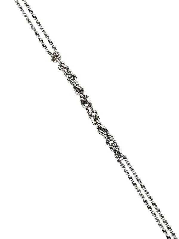 Emanuele Bicocchi Crochet Chain Necklace
