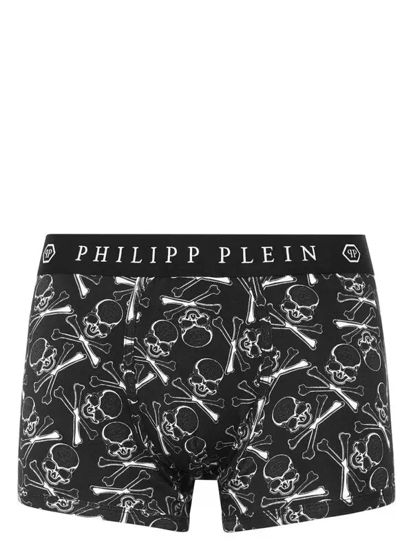 Philipp Plein Skull-print Boxers - Black