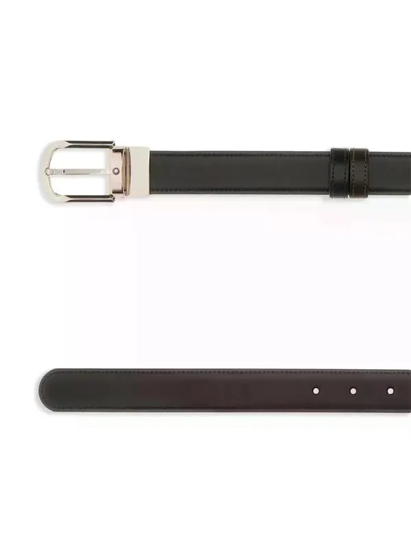 Montblanc Leather Reversible Belt