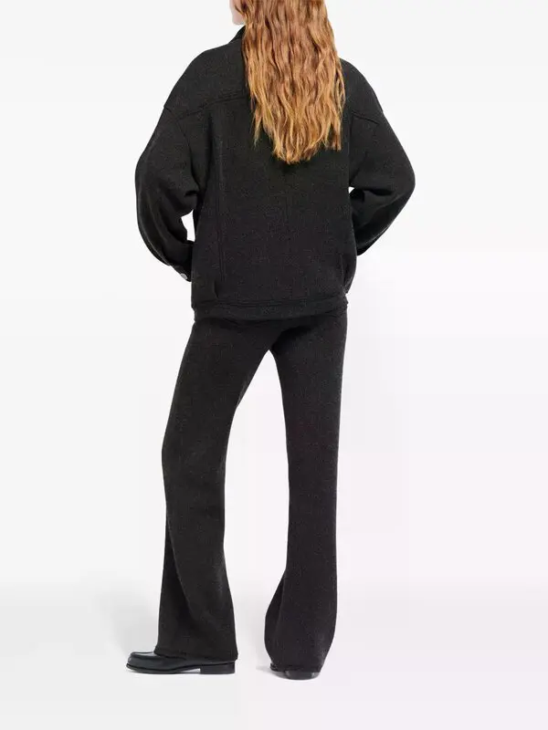 BARRIE Wide-leg Knitted Trousers