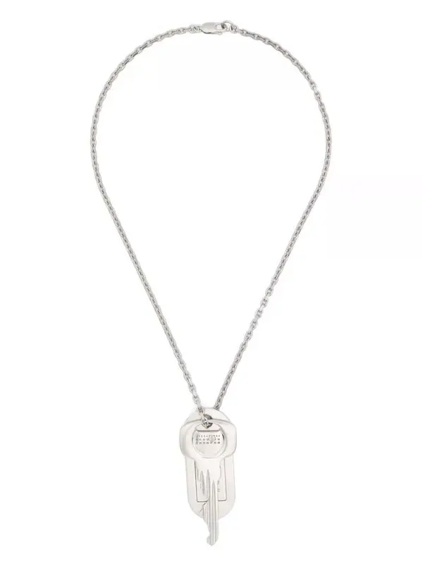 MAISON MARGIELA Key-charm Necklace - Silver