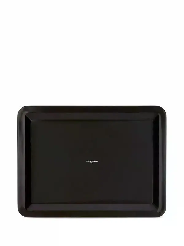 Dolce & Gabbana Large Leopard-print Tray