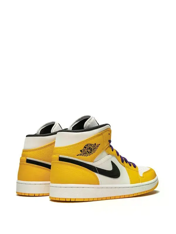 JORDAN Air 1 Mid Se Sneakers - Yellow
