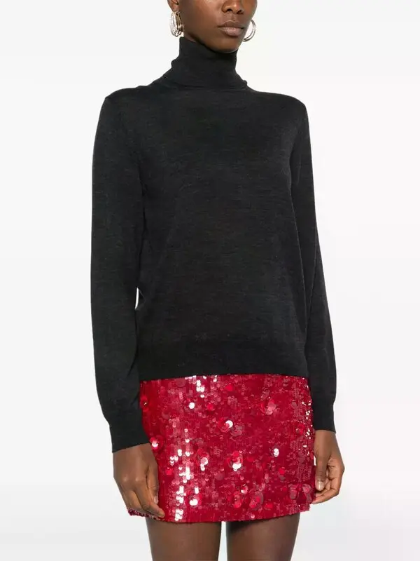 P.a.r.o.s.h Knitted Wool-blend Sweater