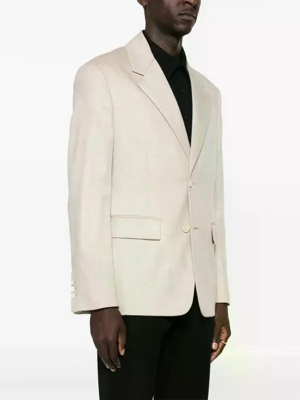 Prada Triangle-logo Cashmere Blazer