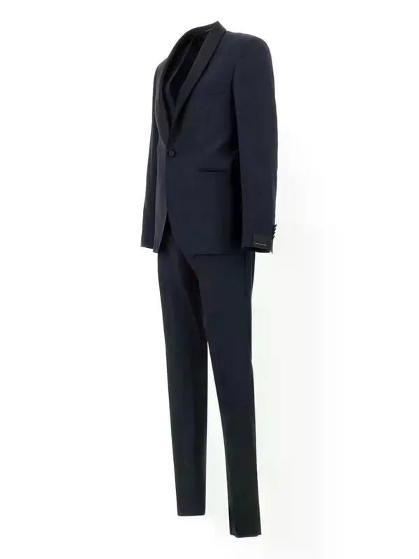 Tagliatore Single-breasted Three-piece Suit - Blue
