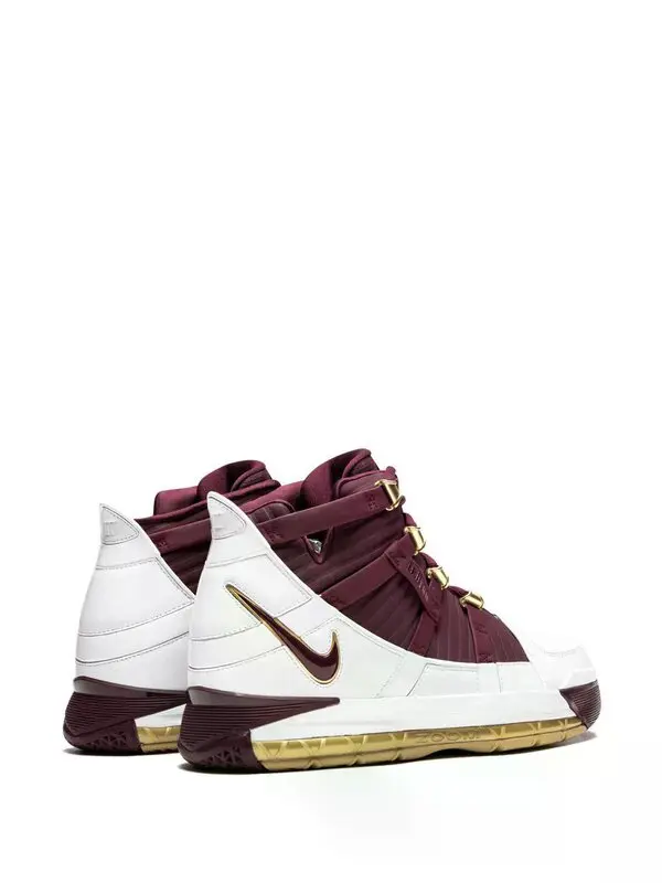 Nike Zoom Lebron 3 Christ The King Sneakers - Red