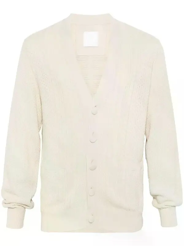 Givenchy 4g Cable-knit Cardigan
