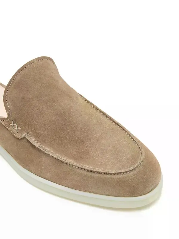FORSA Suede Loafers - Brown