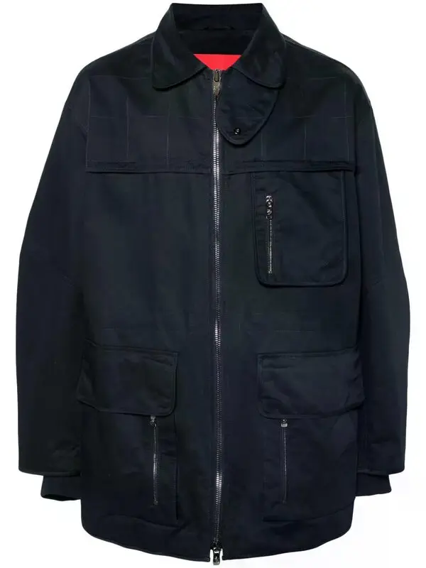 FERRARI Quilted Cargo Coat