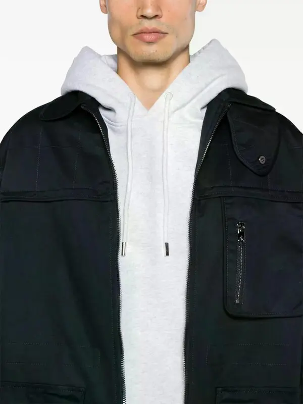 FERRARI Quilted Cargo Coat