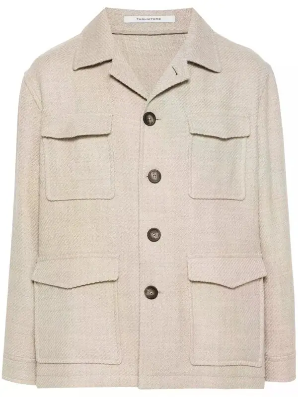 Tagliatore Wool Shirt Jacket
