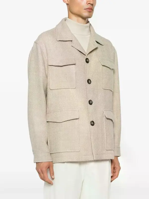 Tagliatore Wool Shirt Jacket