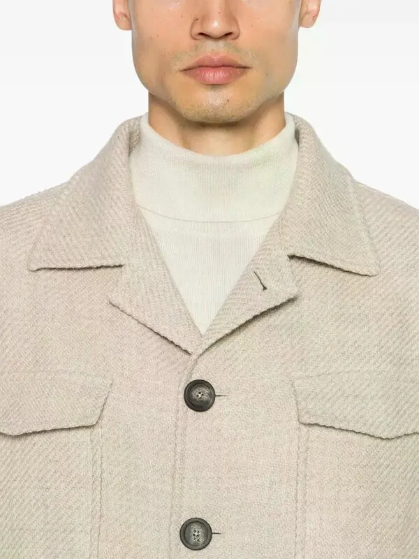 Tagliatore Wool Shirt Jacket