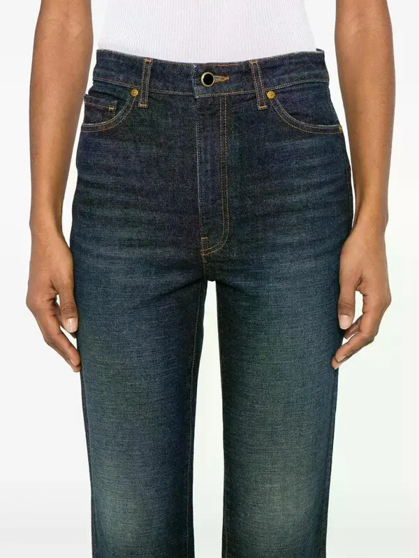 Khaite Abigail Straight-leg Jeans