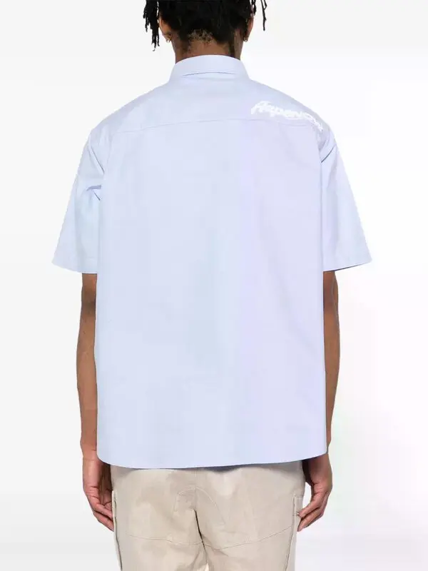 AAPE BY *A BATHING APE Logo-patch Shirt