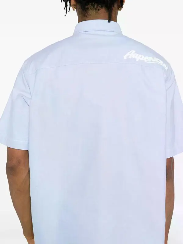 AAPE BY *A BATHING APE Logo-patch Shirt
