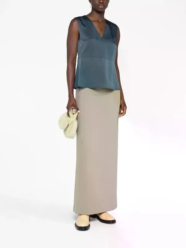 JIL SANDER V-neck Tank Top