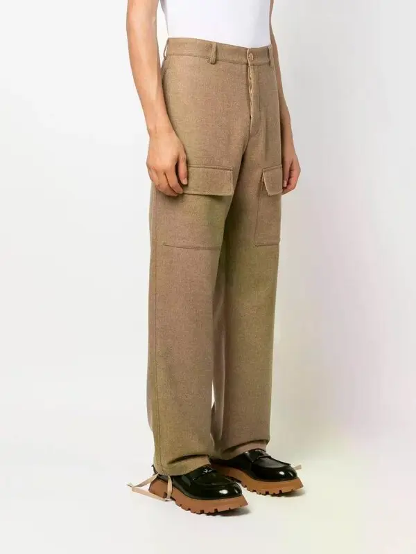 Kenzo Logo-patch Cargo Trousers